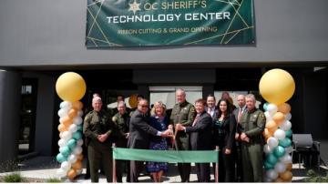 OC Sheriff’s Technology Center grand opening and ribbon cutting ...